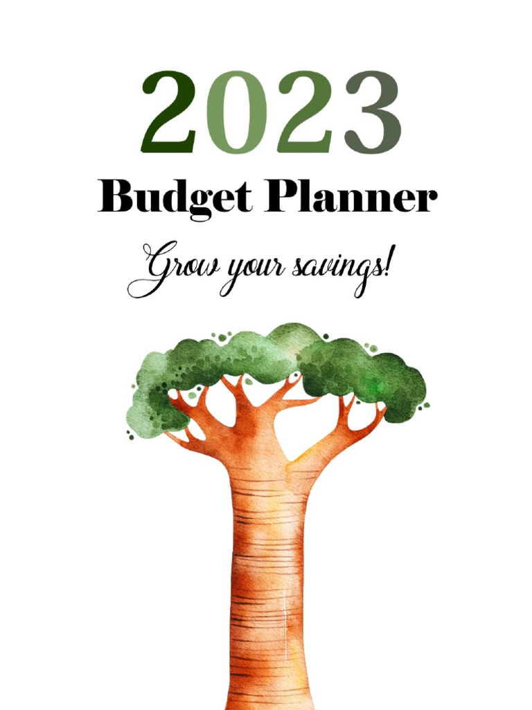 2023 Budget Planner Worksheets by Home Printables | PDF