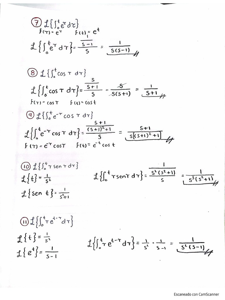 Ejercicios 7.4 Ecuaciones Diferenciales Dennis G. Zill | PDF