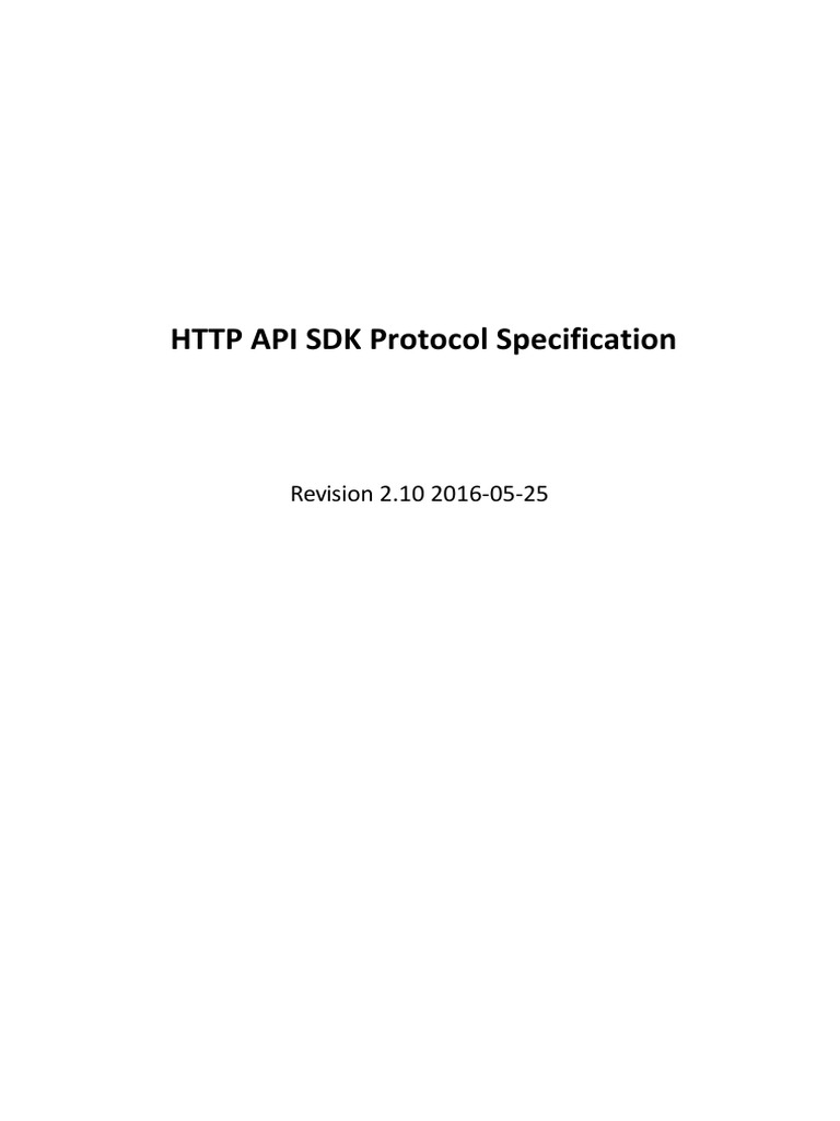 General Surveillance API Documentation v2.10 PDF | PDF | Uniform Resource Identifier | Hypertext ...