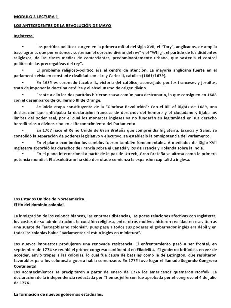 Resumen Historia Del Derecho Modulo 3-4 | PDF | Napoleón | Gobierno