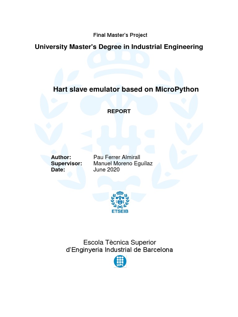 Hart Slave Emulator Based On MicroPython | PDF | Osi Model | Computer Network