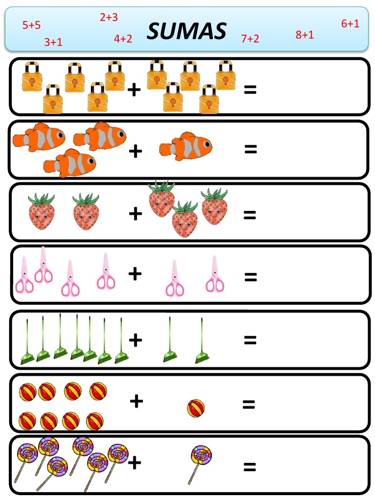 Sumas y Restas | PDF