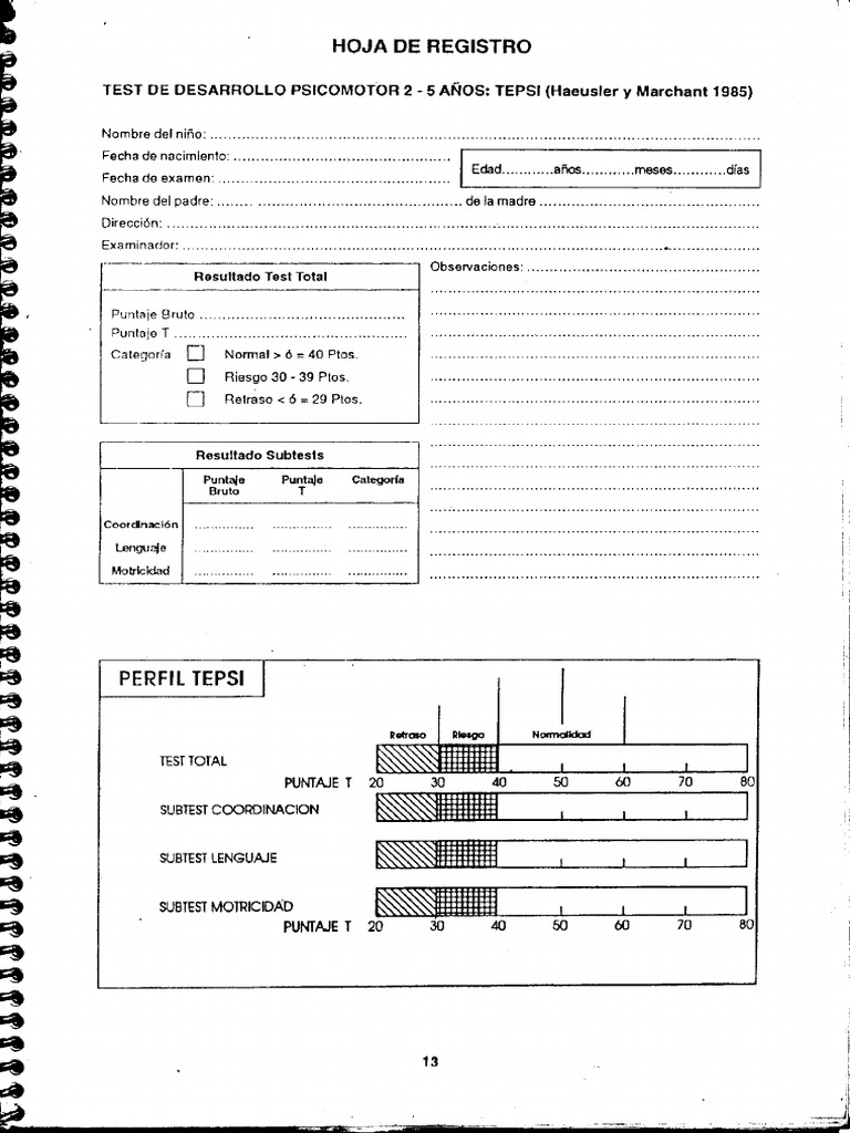 Protocolo Tepsi | PDF