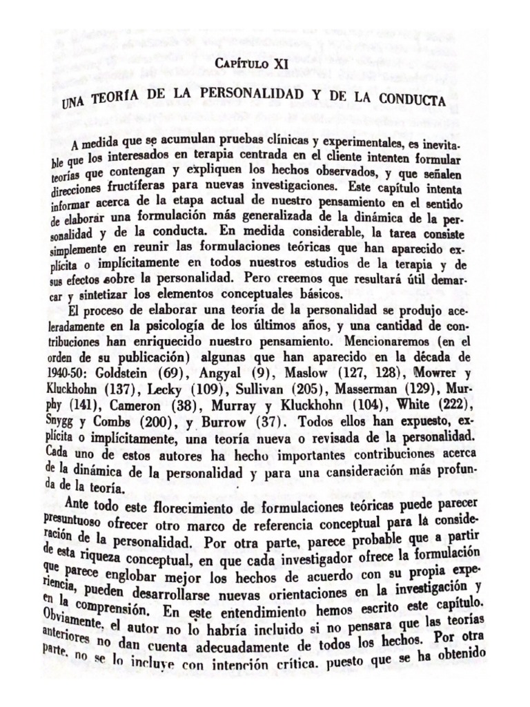 CAPÍTULO XI Rogers | PDF