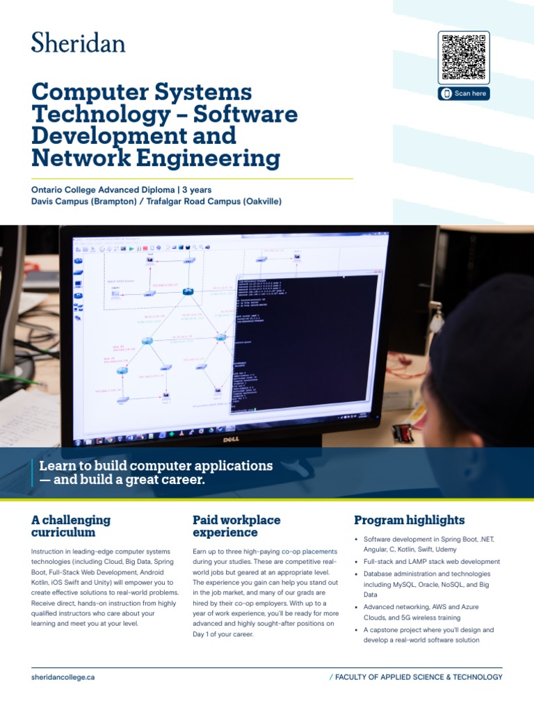 Computer Systems Technology Software Development and Network Engineering en | PDF | University ...