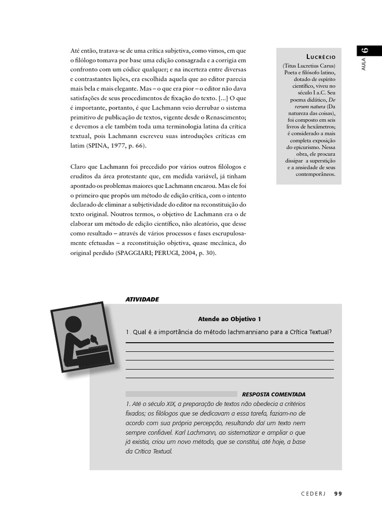 Crítica Textual - Manual Critica-Textual-pdf-99 | PDF | Lucrécio | Crítica