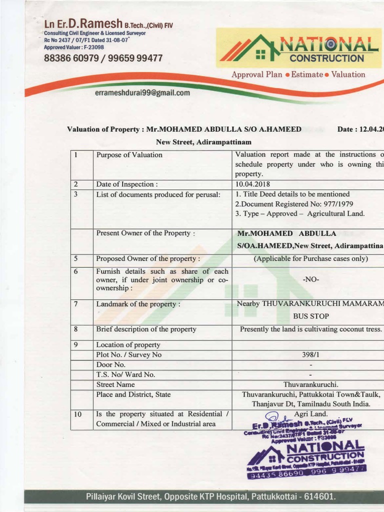 Property Valuatiuon 7 | PDF | Real Estate Appraisal | Real Property Law