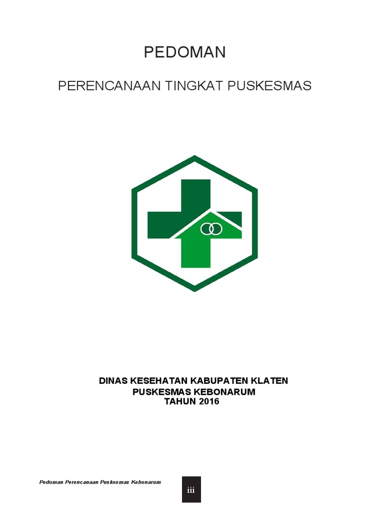 Buku Pedoman PTP Puskesmas | PDF
