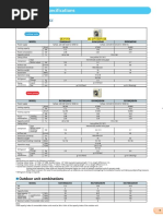 Daikin RXQ Series Specifications | PDF | Heat Exchanger | Air Conditioning