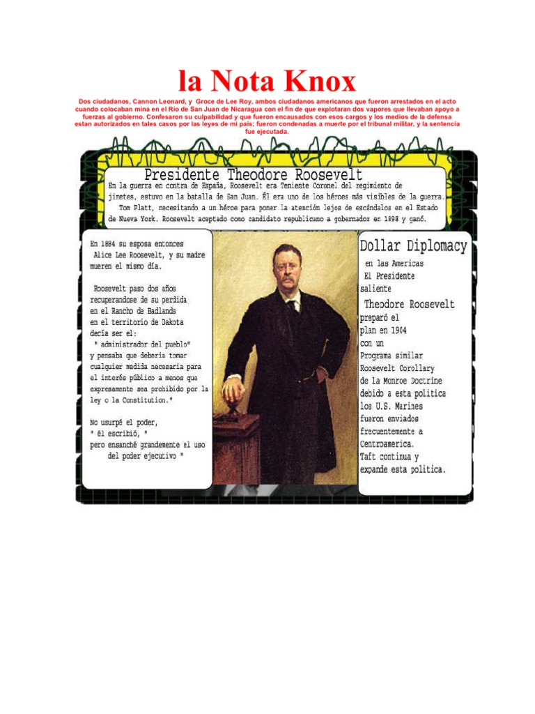 La Nota Knox | Nicaragua | Pena capital