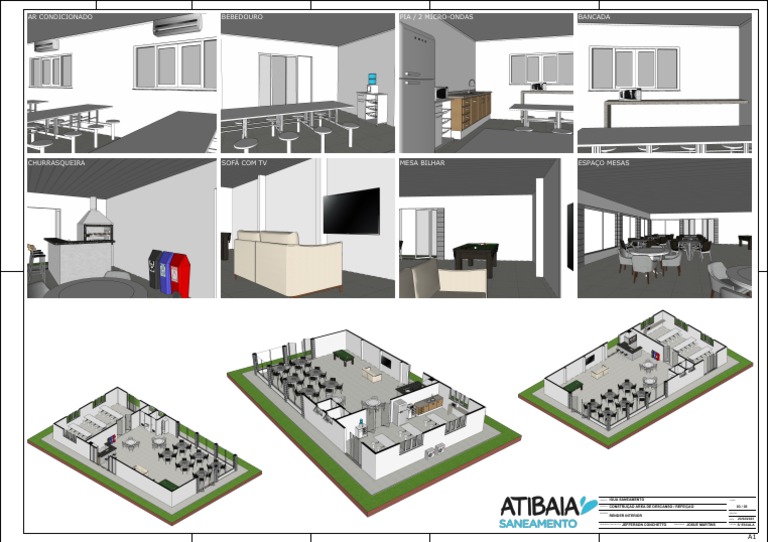 Projeto Preliminar - ARQ - FOLHA 03 - R04 | PDF