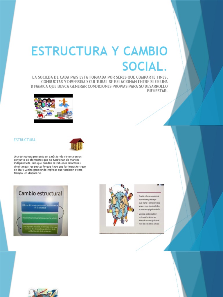 Estructura Y Cambio Social Pdf