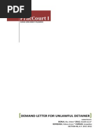 Demand Ejection Letter | PDF