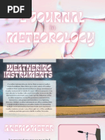 Weather Instruments and Their Diagrams | PDF