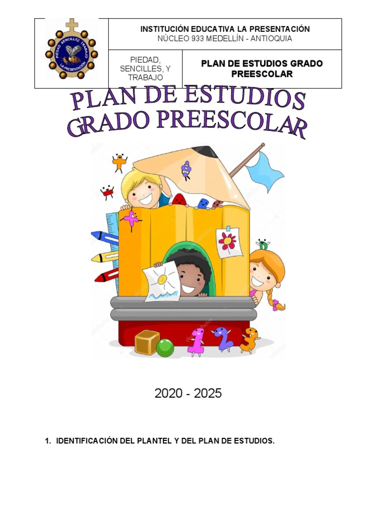 Educación Preescolar-1 | PDF | Educación de la primera infancia | Plan de estudios