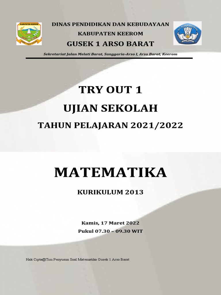 Try Out 1 MTK Oce | PDF