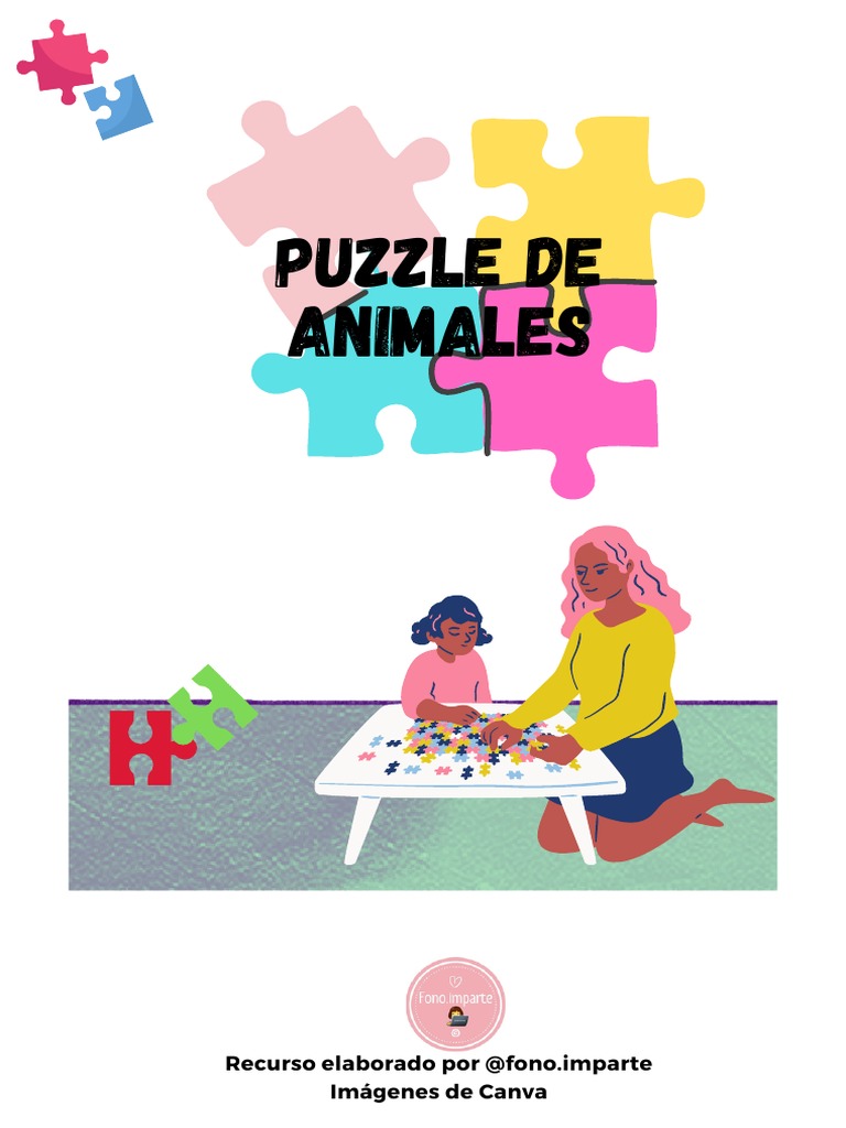 Puzzle de Animales | PDF | Rompecabezas | Puzzle Video Games