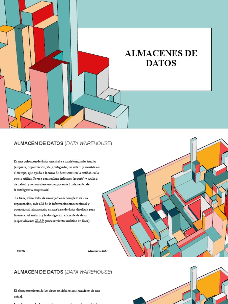 Almacenes de Datos - 2 | PDF | Almacén de datos | Ingeniería Informática