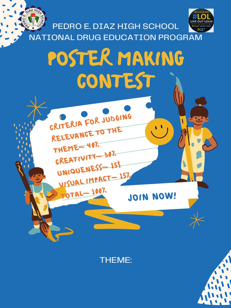 Grade 7 Poster Making Contest | PDF