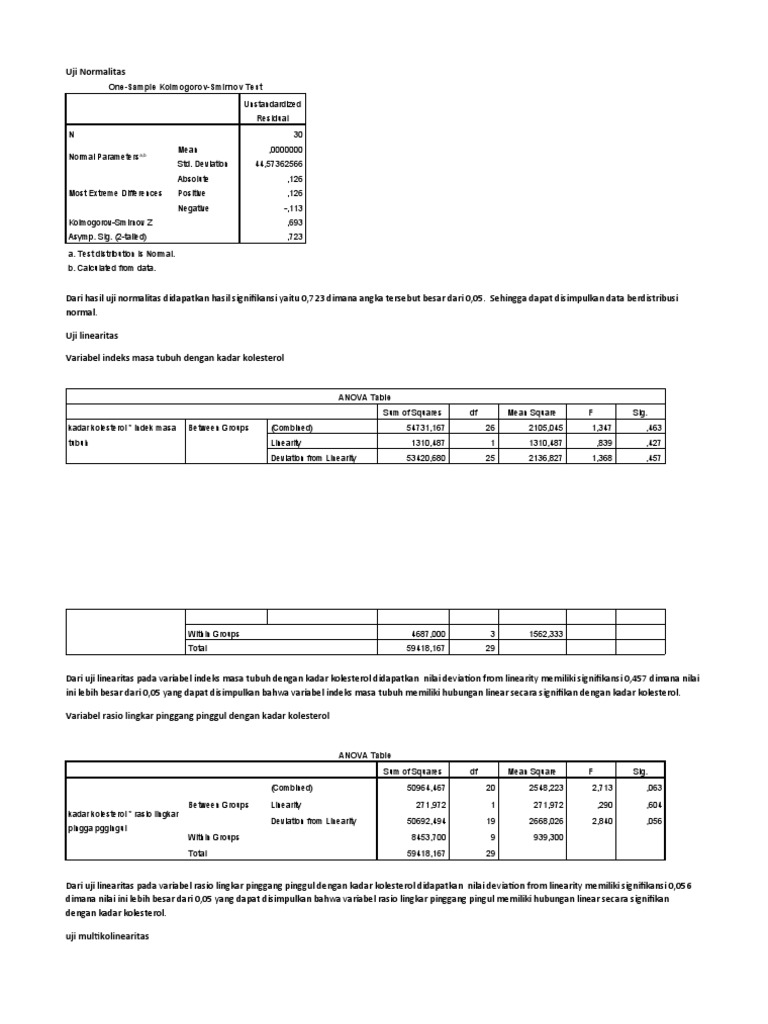 Dasar Pengambilan Keputusan Uji Normalitas Probability Plot 1 | PDF