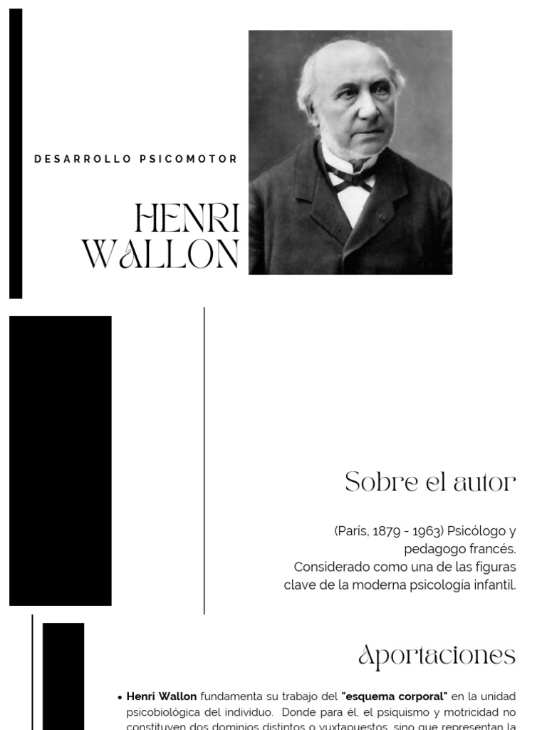 Henri Wallon | PDF | Conceptos psicologicos | Cognición
