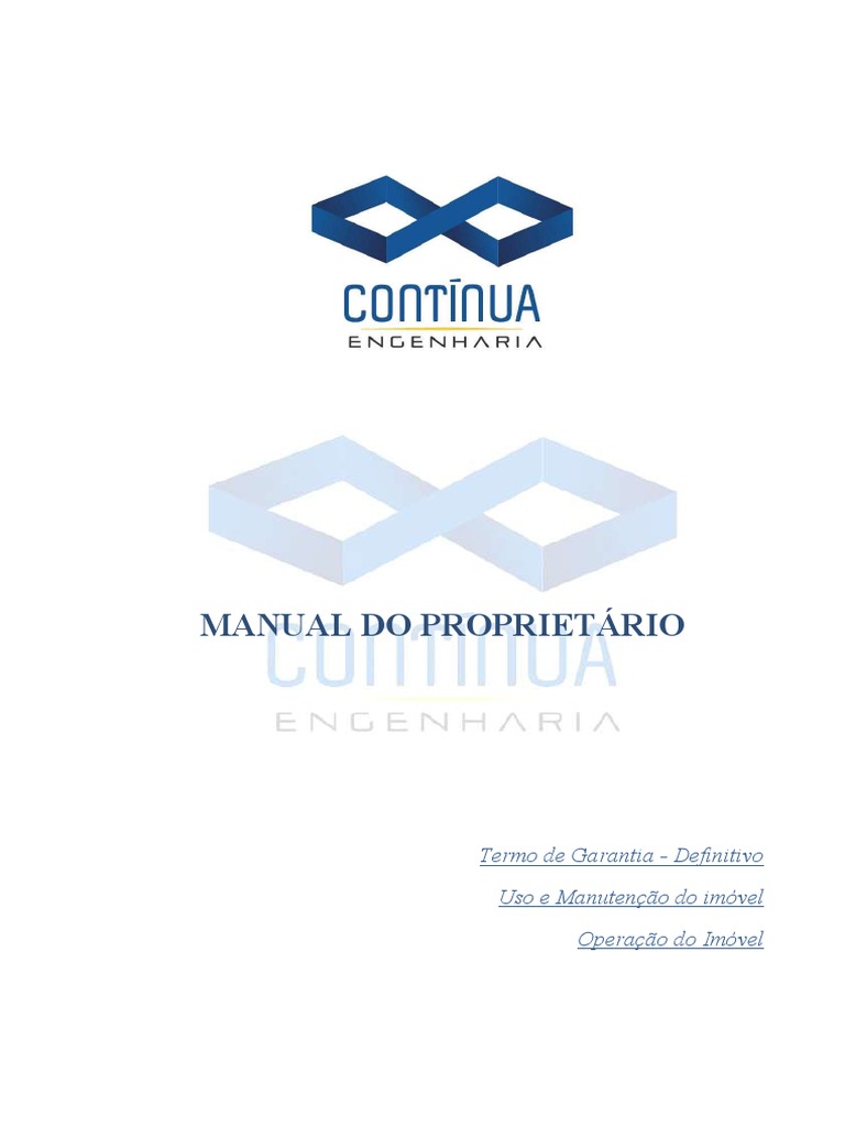 Manual Do Proprietário | PDF | Umidade | Engenharia