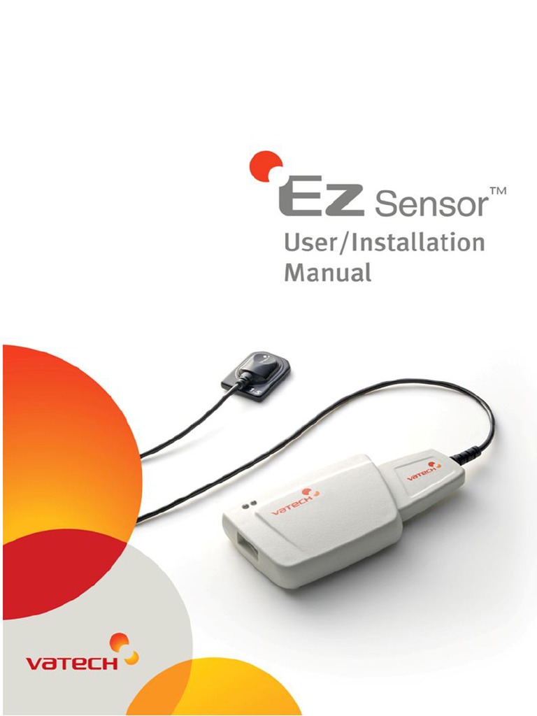 EzSensor 매뉴얼 ENU v4.5 | PDF | Usb | Installation (Computer Programs)