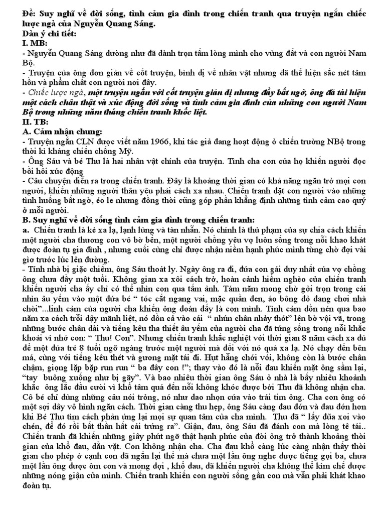 chiếc lược ngà | PDF
