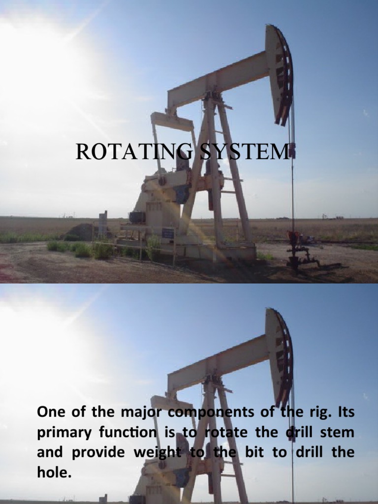 Rotating System | PDF | Drill | Tools