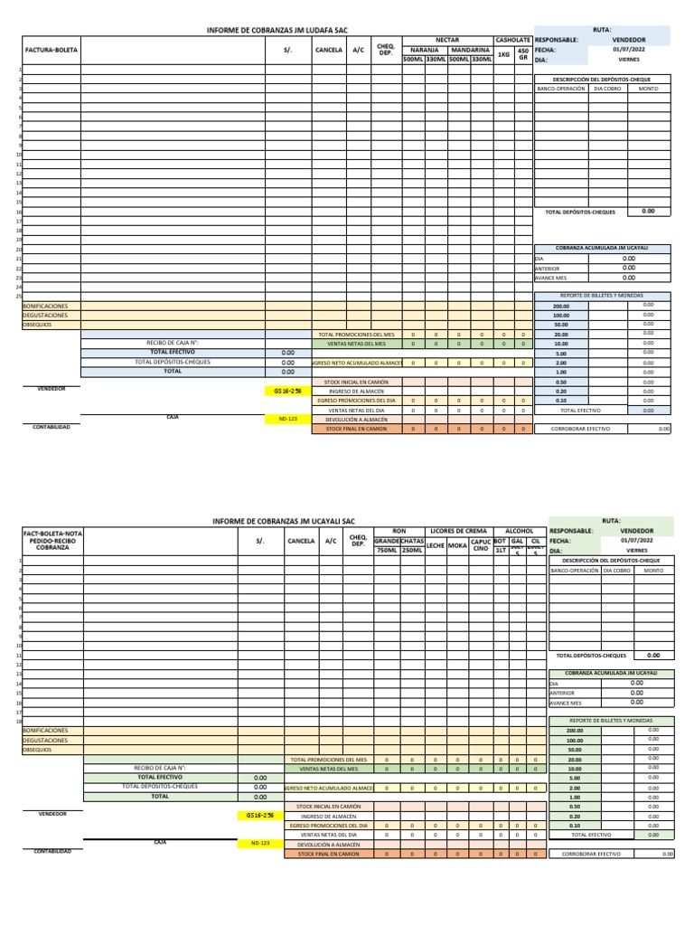Cobranzas Noviembre 2022 Sosa | PDF