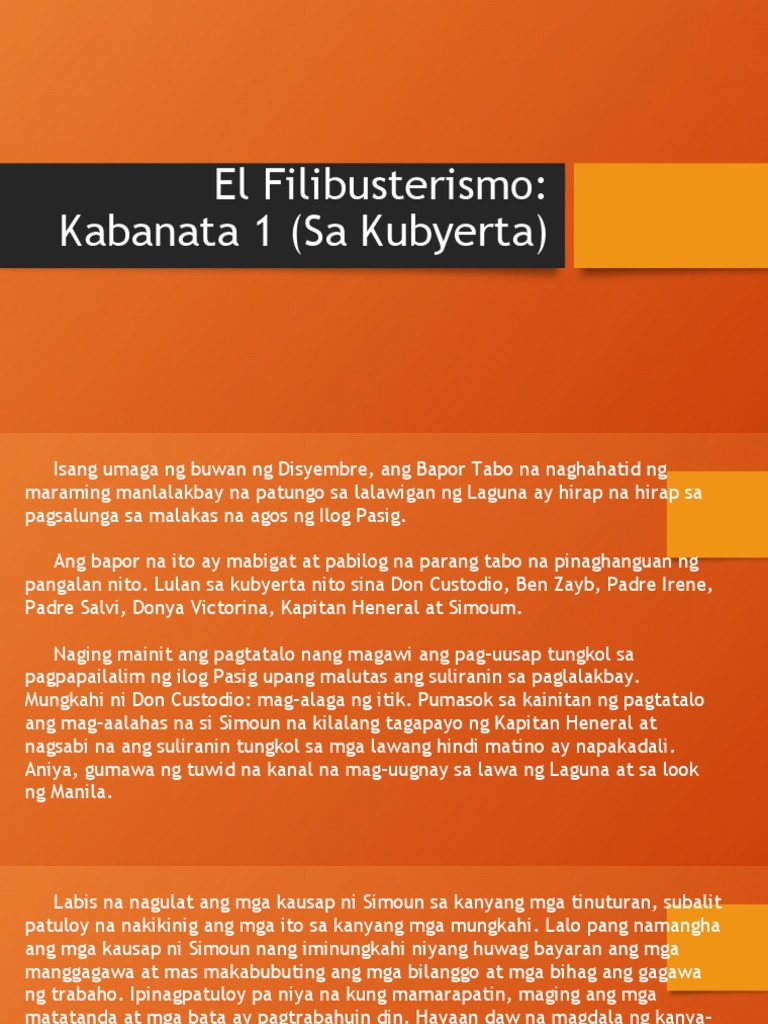 El Fili Report | PDF