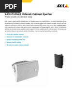 Biamp Data Sheet Tesiraforte x1600 Feb22 | PDF | Usb | Digital Signal ...