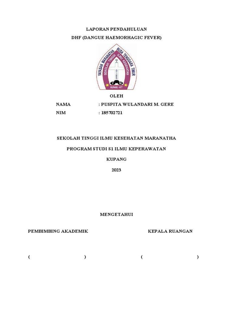 LP DHF Kep Dewasa | PDF