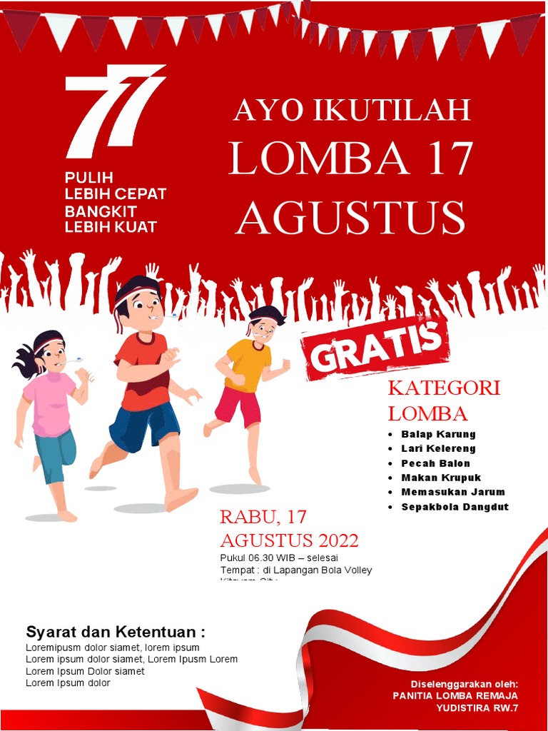 Poster 17 Agustus | PDF