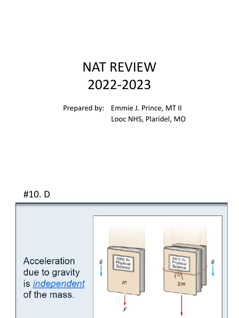 Nat Review | PDF | Weight | Special Relativity
