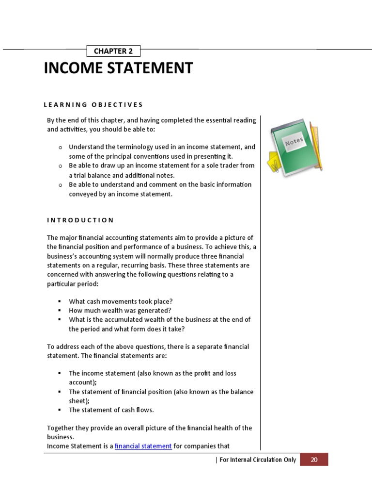 CHAPTER 2 Student | Download Free PDF | Debits And Credits | Income Statement