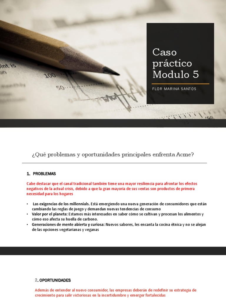 Caso Práctico Modulo 5 | PDF | Alimentos | Economias