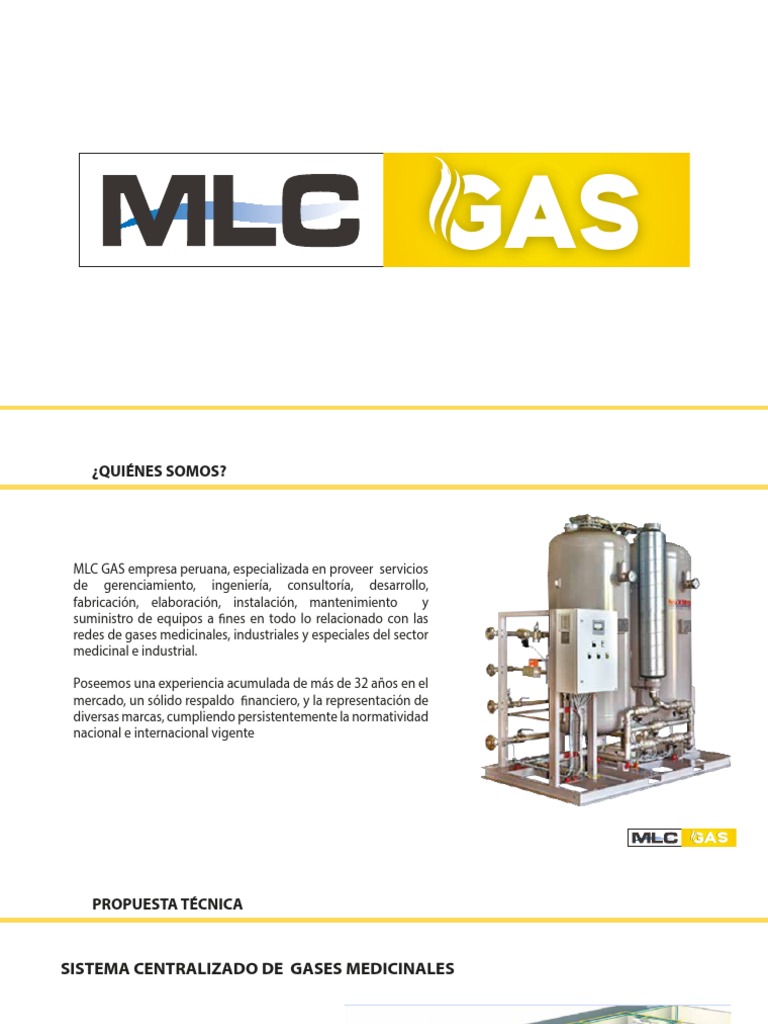 Sistema Centralizado de Gases Medicinales | PDF