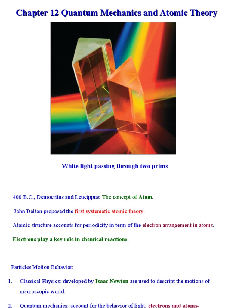Ch 12 Pdf Electron Atomic Orbital