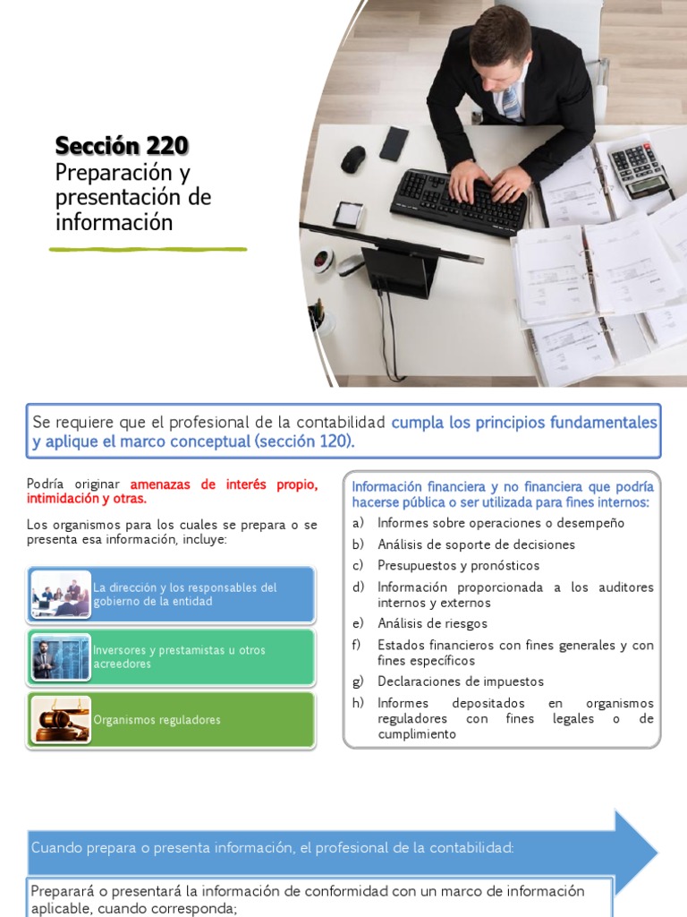Preparación y Presentación de Información | PDF | Contabilidad ...