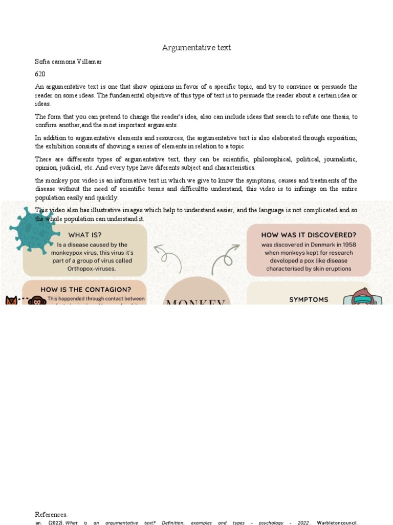 Argumentative Text | PDF