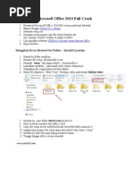 Panduan Cara Install Microsoft Office 2010 | PDF