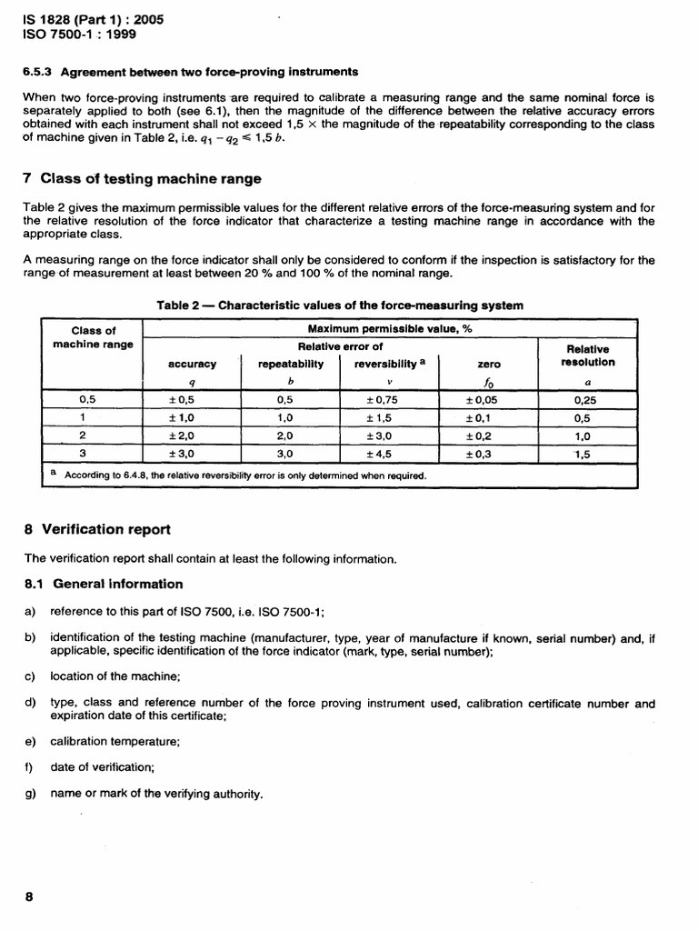 Calibration of Force-Proving Instruments | PDF | Calibration | Accuracy ...
