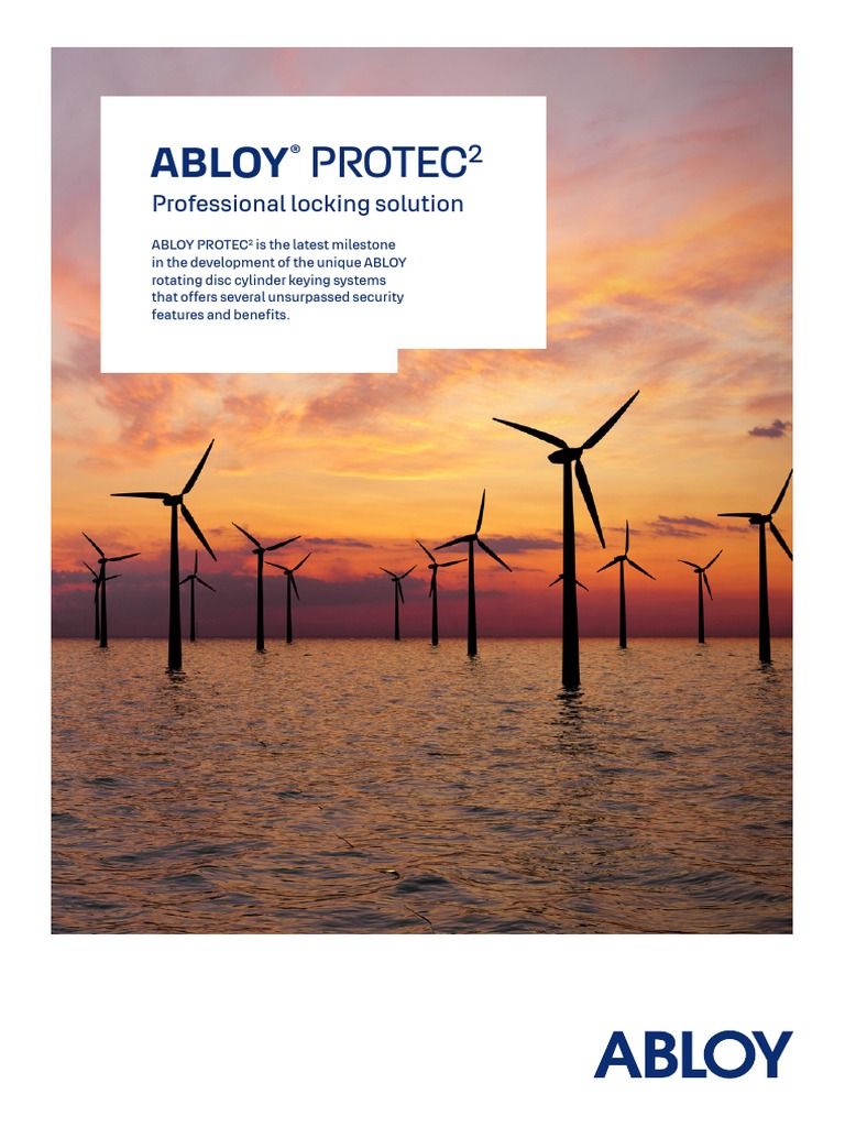 Abloy Protec | PDF | Access Control | Securities