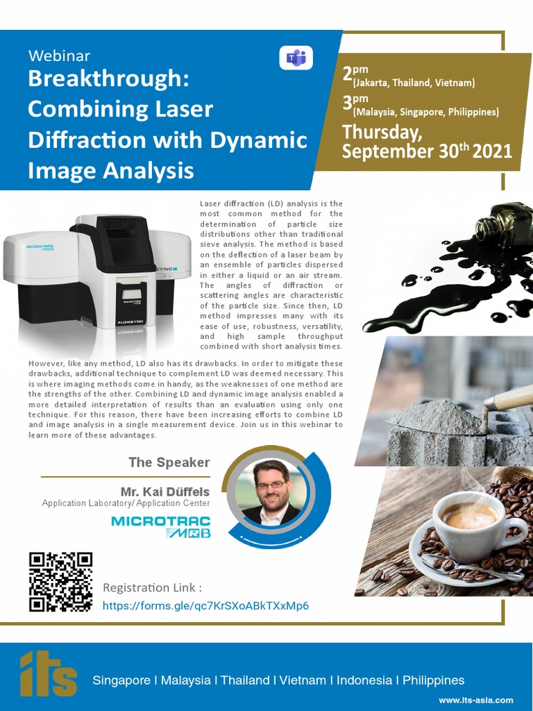 WebinarLeaftletTemplate - Microtrac - Combining Laser Diffraction With Dynamic Image Analysis ...