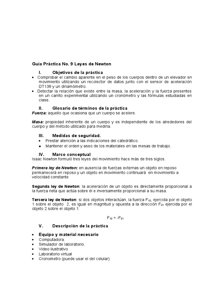 Salgado Mayte Act09 | PDF | Fuerza | Las leyes del movimiento de Newton