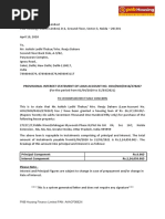 SBI Home Loan Sanction Letter Sample | PDF | Interest | Banks