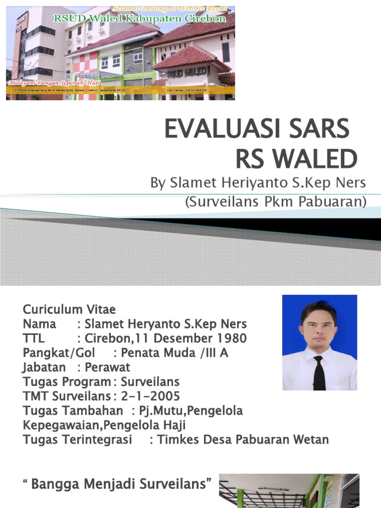 Evaluasi Sars RS Waled 2022 | PDF | Sains & Matematika