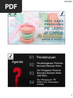 Tata Cara Pendafataran IP CPPOB Melalui E-Sertifikasi | PDF