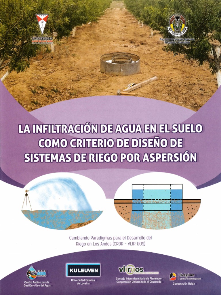 La Infiltración de Agua en El Suelo Como Criterio de Diseño de Sistemas de Riego Por Aspersión | PDF